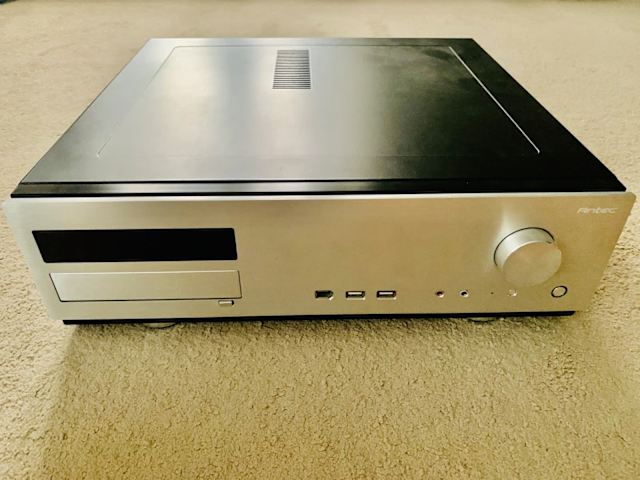 ANTEC Silver Aluminium Steel ATX Media Center HTPC Case | Components ...