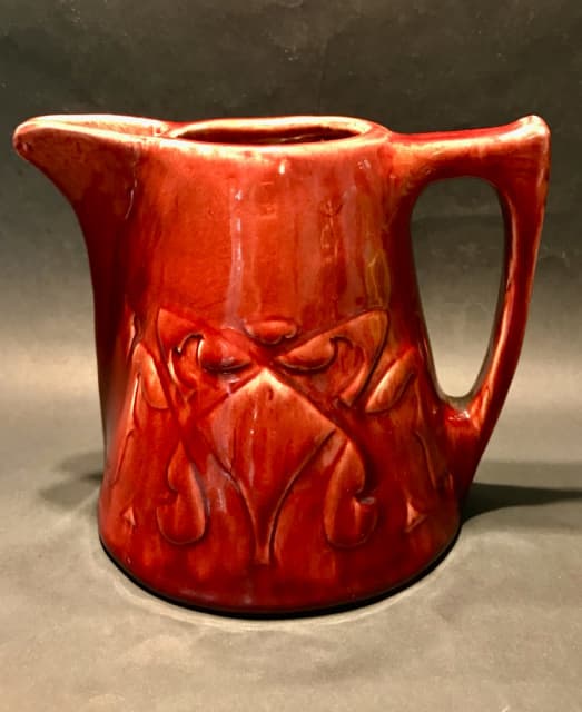 Vintage Australian Harvey School Pottery Jug Art Nouveau Designs 1934 ...