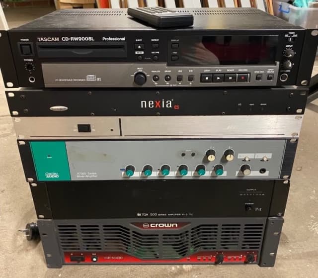 Misc PA and lighting gear - QSC, Tascam, Bose, Biamp, Yamaha, etc - DJ ...