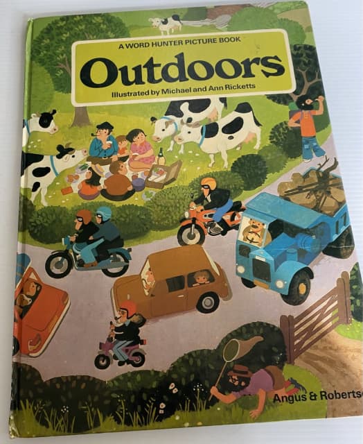 1977 Word Hunter Picture Book Outdoors Michael Ricketts | Fiction Books ...