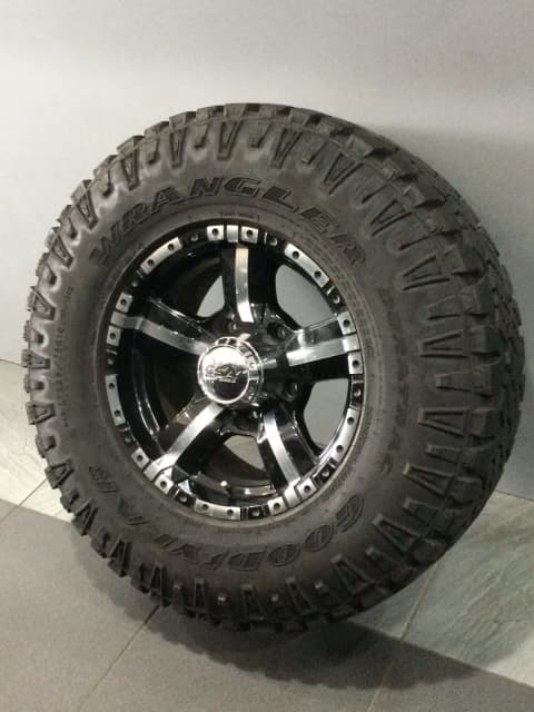 CSA MONSTER 16” ALLOY WHEELS & TYRES TOYOTA LANDCRUISER 79 100 SERIES ...