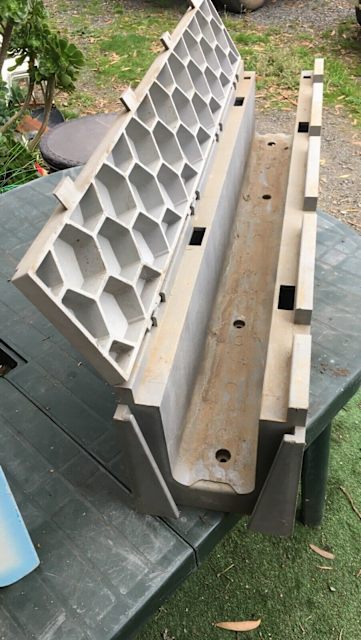 Planter box, FEED TROUGHs, culvert, 1 metre lengths, 100w x 160 deep ...