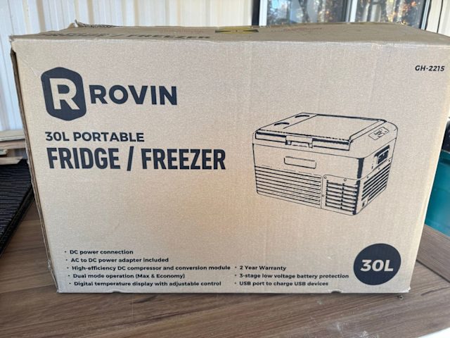 New Portable Fridge/ Freeze ROVIN 300L | Caravan & Campervan ...
