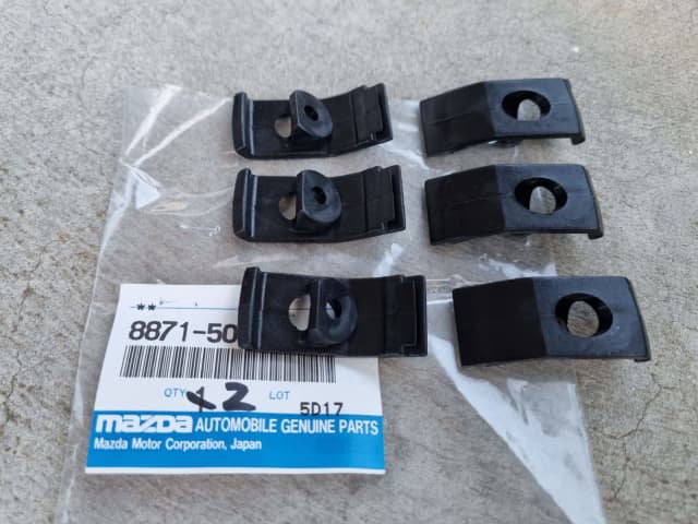 Mazda SA22C RX7 A pillar trim clips NEW | Auto Body parts | Gumtree ...