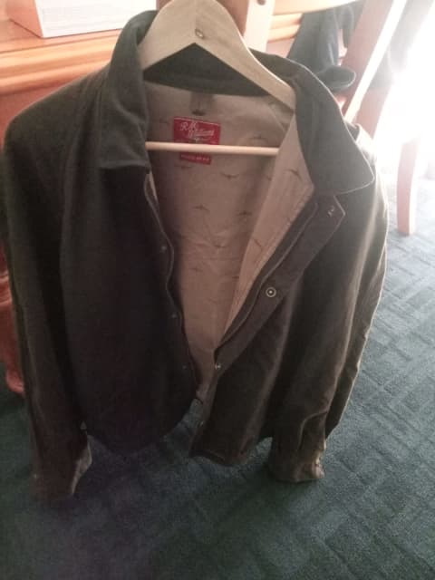 NWT RMWILLIAMS OILSKIN Jacket & hood | Jackets & Coats | Gumtree ...