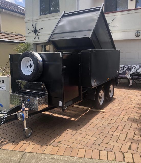 8x5 Hydraulic Tipper Trailer 3500kg gvm 🚨Never Used!! 🚨 | Trailers ...