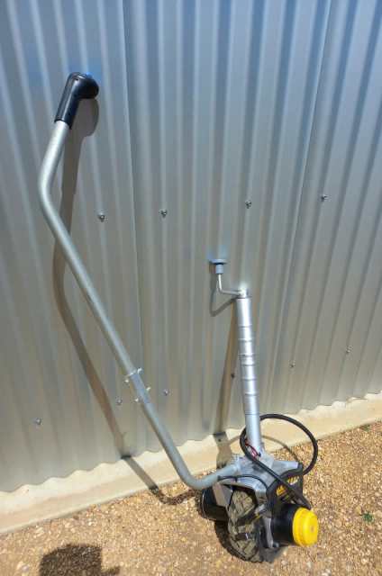 Gen2 Mini Mover 12V 550w Electric Motorised Jockey Wheel Silver ...