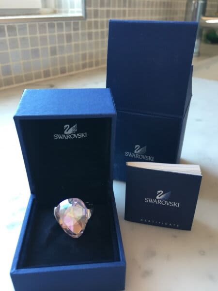Genuine Swarovski Crystal silver ring - Women's Jewellery in Mount ...