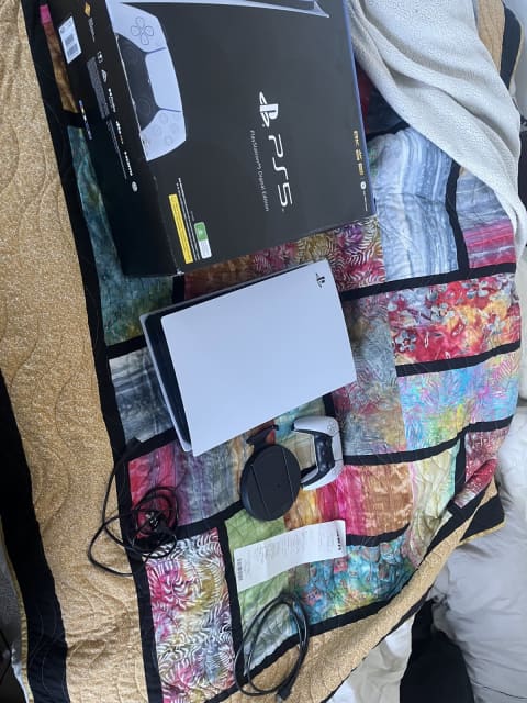 PS5 Digital Console W/Box and Receipt | Playstation | Gumtree Australia ...
