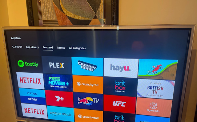 55”Panasonic internet tv playing YouTube Netflix very good cond - TVs ...