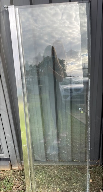 FREE GLASS 2 pieces glass shower screen - Building Materials in St ...