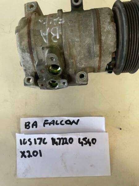 Wrecking Ford BA Falcon A/C Compressor Good working order. | Engine ...