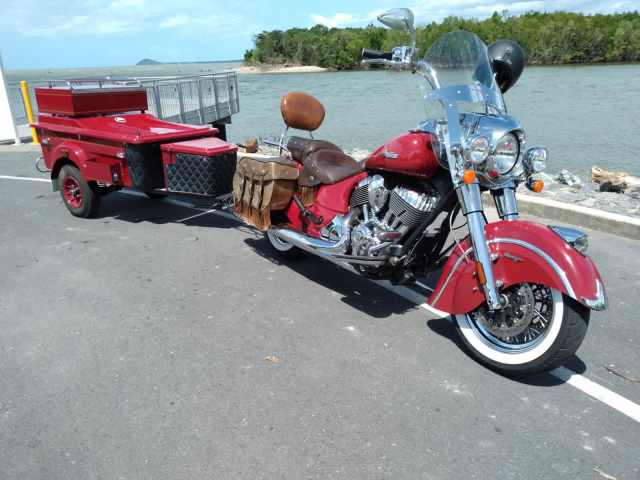 2013 Indian Chief Vintage #4 with trailer | Motorcycles | Gumtree ...