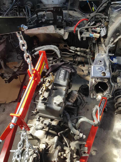 Mini Cooper S R53 1.6 W11 Engine with Getrag 6 Speed Gearbox R50 R52 ...