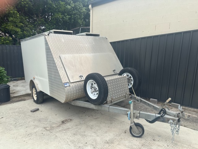 ACE Box trailer, - aluminum custom made, fully enclosed | Trailers ...