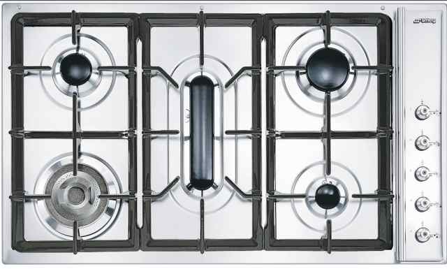 Smeg 5 burner gas cooktop 90cm - Cooktops & Rangehoods in Deer Park VIC ...