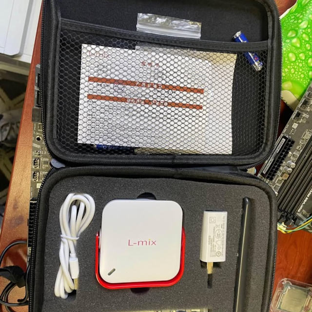 L-mix Portable Mini Handheld Mobile Phone Projector – Full HD 1080P, W ...