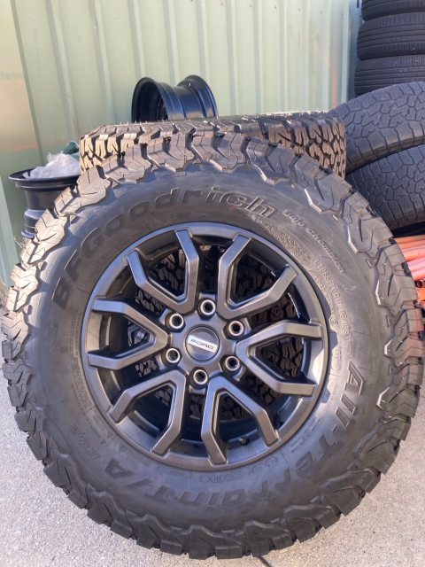 17 INCH Ford Raptor of 4 Wheels With BFGoodrich of 4 Tires | Wheels ...