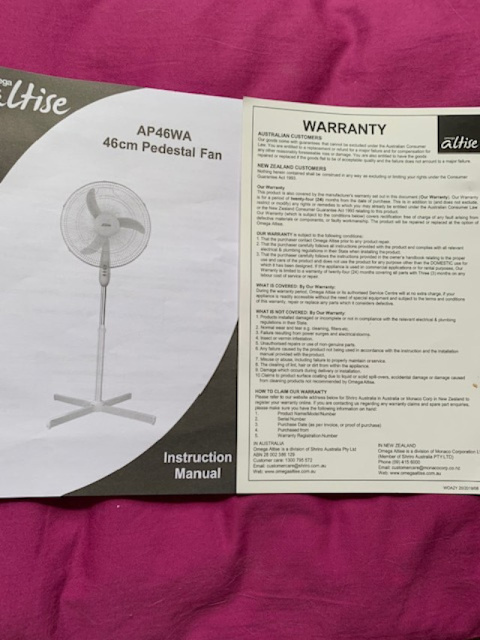 Pedestal fan- brand new - Air Conditioning & Heating in Geraldton WA ...