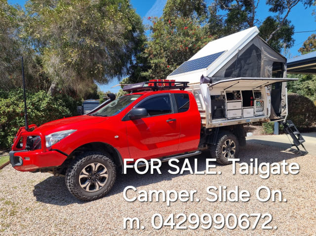 Tailgate Slide On Camper | Campervans & Motorhomes | Gumtree Australia ...