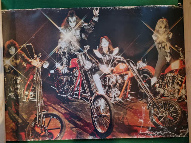 KISS Poster Choppers Vintage - Collectables in Croydon VIC | Gumtree ...