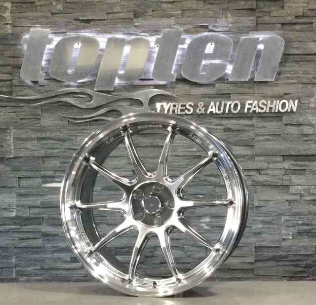 CTM WORK EMOTION ZR10 CR28 RP 18” ALLOY WHEELS SUBARU WRX STI BRZ 86 ...