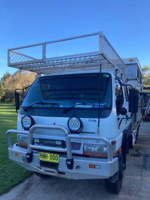mitsubishi canter fg 649 4 x 4 expedition camper/mobile home | Trucks ...