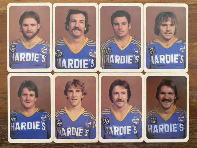 Parramatta Eels 1981 Ardmona rugby league cards set of 34 ...