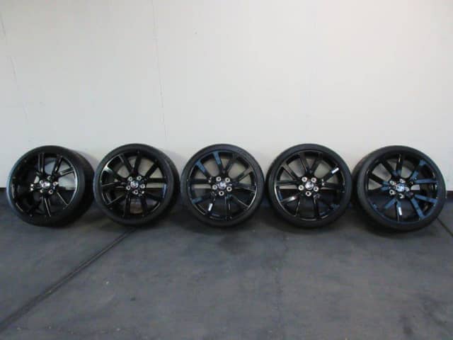 VF SERIES 2 SSV HF-20s GM GENUINE REDLINE BLACK ALLOYS 20x8 & 20X9. X5 ...