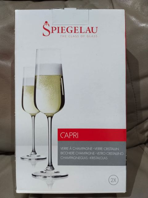Spiegelau Capri Champagne glass brand new | Dinnerware | Gumtree ...