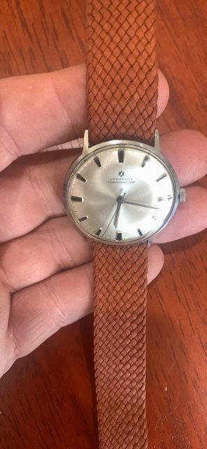 RARE MENS VINTAGE JUNGHANS CHRONOMETER WATCH. Made In Germany. Mint ...