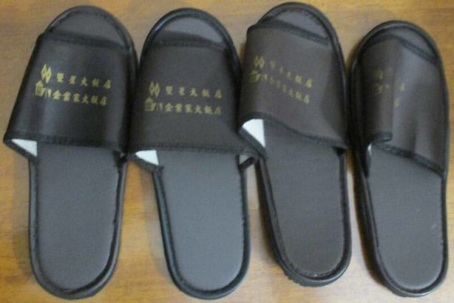 BROWN INDOOR SLIPPER OPEN HEEL/OPEN TOE, RUBBER SOLE | Men's Shoes ...