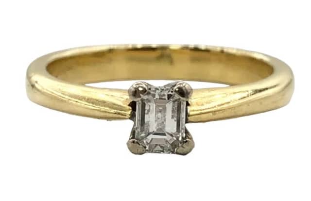 18ct Yellow Gold Diamond Ring | Women's Jewellery | Gumtree Australia ...