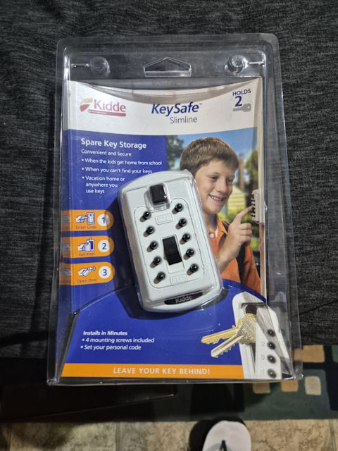 KIDDE KEY SAFE SLIMLINE 001370 2 key capacity - Other Home & Garden in ...