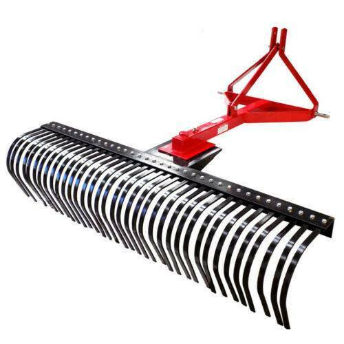 STICK RAKE - 6ft 1800mm - Tractor CAT1, 3 Pt Linkage Part No:RFILR6 ...