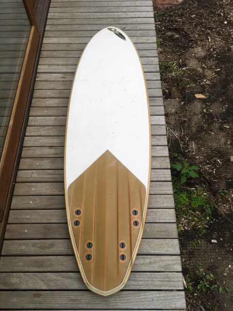 Josh Dowling Channel bottom Quad Surfboard 6 6 - Surfing in Coledale ...