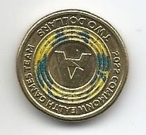 2022 QE II Two Dollars Coin Letter A Error Upside Down - Collectables ...