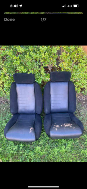 FORD XD XE FAIRMONT GHIA ESP SCHEEL SEATS VK VL COMMODORE | Other Parts ...