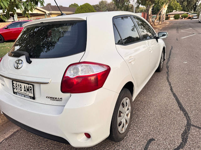 2011 TOYOTA COROLLA ASCENT 4 SP AUTOMATIC 5D HATCHBACK | Cars, Vans ...