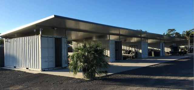 Shipping Container Corner lock riser posts for Insulated roofing Panel ...