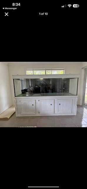 8ft 2.5x2.5 massive display fish tank | Pet Products | Gumtree ...