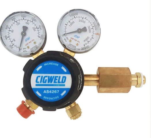 CIGWELD CUTSKILL OXYGEN REGULATOR SUITS C SIZE CYLINDERS | Power Tools ...