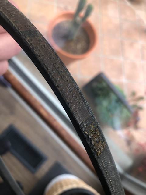 COCKILL & Son Cleckheaton-Hull UK~Antique Auto Fan Belt******1947 ...