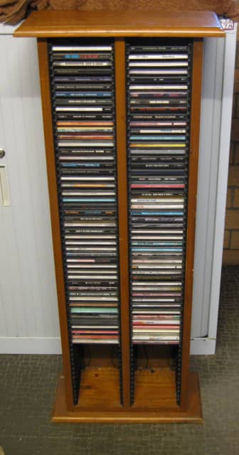 LARGE CD COLLECTION WITH STORAGE CABINET | CDs & DVDs | Gumtree ...