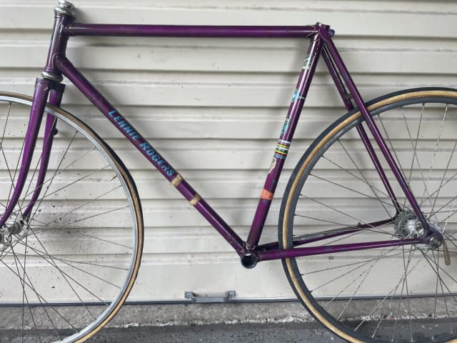 Lennie Rogers custom made road bike frame Reynolds 531 tubing - Men's ...