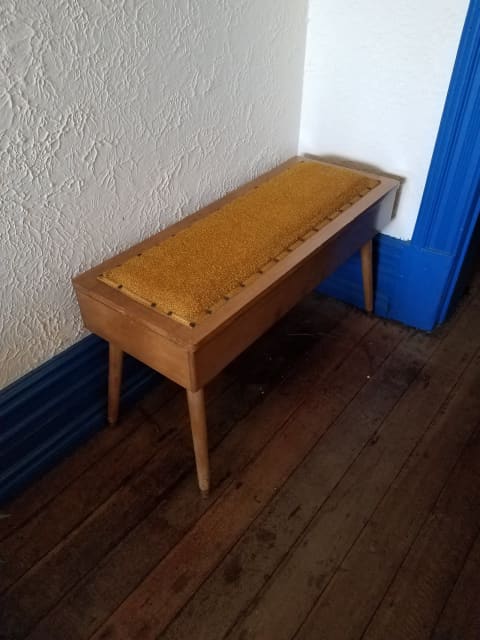 Old school double piano stool | Other Books, Music & Games | Gumtree ...