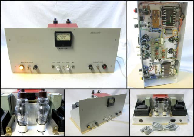 Vintage Unbranded Tube Valve Amplitude Modulation AM Modulator - Radios ...