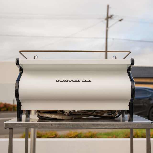 18 Month Used Custom 2 Group La Marzocco STRADA AV COFFEE MACHINE ...