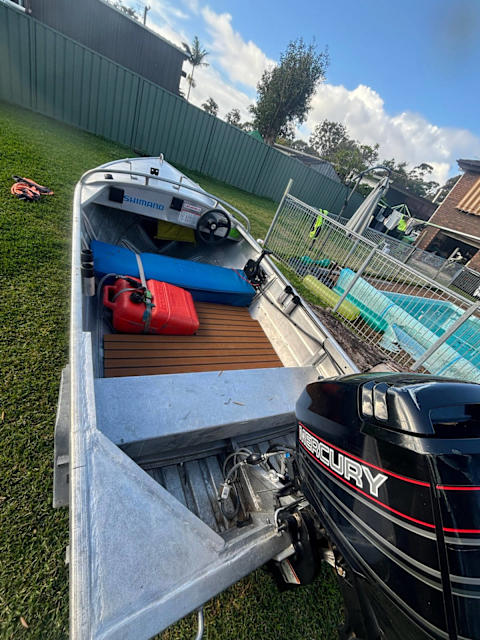 Supa skua 40hp | Tinnies & Dinghies | Gumtree Australia Wyong Area ...