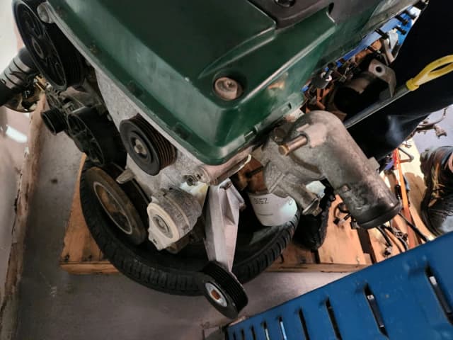 Barra gas motor full conversion into commodore | Engine, Engine Parts ...